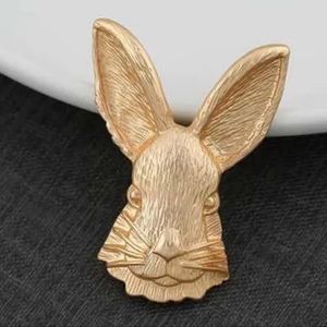 Jewelry | Bunny Rabbit Brooch Pin Matte Gold Vintage Style Victorian ...